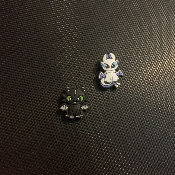 CROCS | Jewelry | How To Train Your Dragon Croc Charm Set | Poshmark